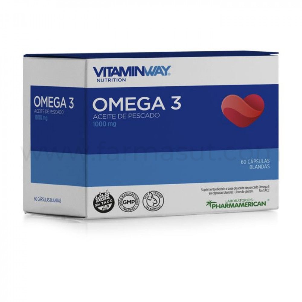 Omega 3 x 60 Cápsulas – Farmasut